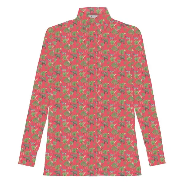MY PAIR OF JEANS Udaipur Linen Shirt - Red