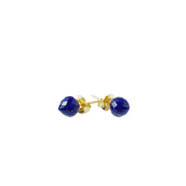 MOUNIR LONDON Lapiz Stud Earrings - Blue