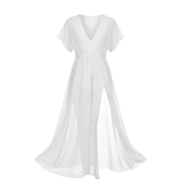 GLAM ON YOU Celeste Dress - White