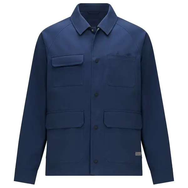 GUARDS LONDON Jacob Modern Field Overshirt Navy - Blue