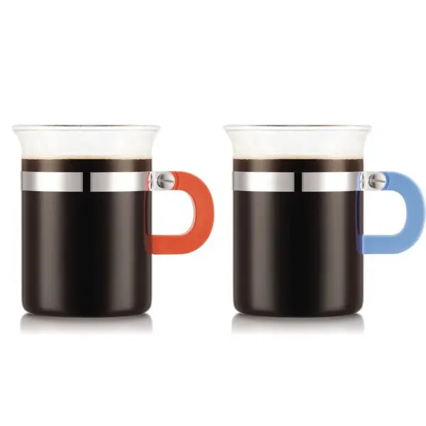BODUM Chambord Moma Two Pcs Tea Glass - Brown