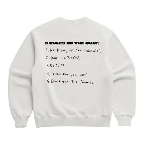 DONT EAT THE HOMIES Rules Of The Cult Crew - Grey