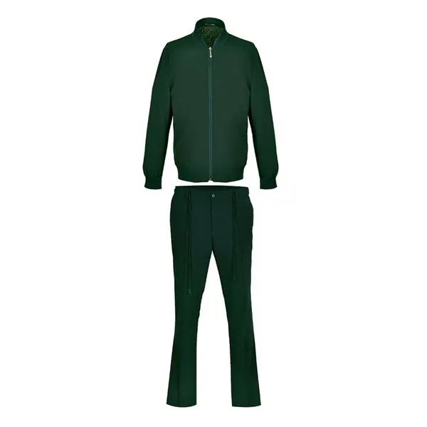 DAVID WEJ Marcelo Relaxed Bomber Jacket Set - Green