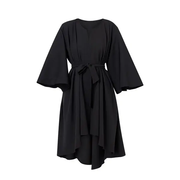 LIA ARAM Kaftan Dress - Black