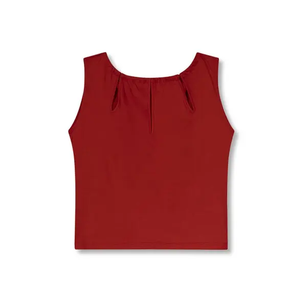 MARIANNE BY MARIE JORDANE Gaby Teardrop Neckline Sleeveless Top