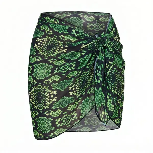 SUNKISSED Sarong Black Mamba - Green