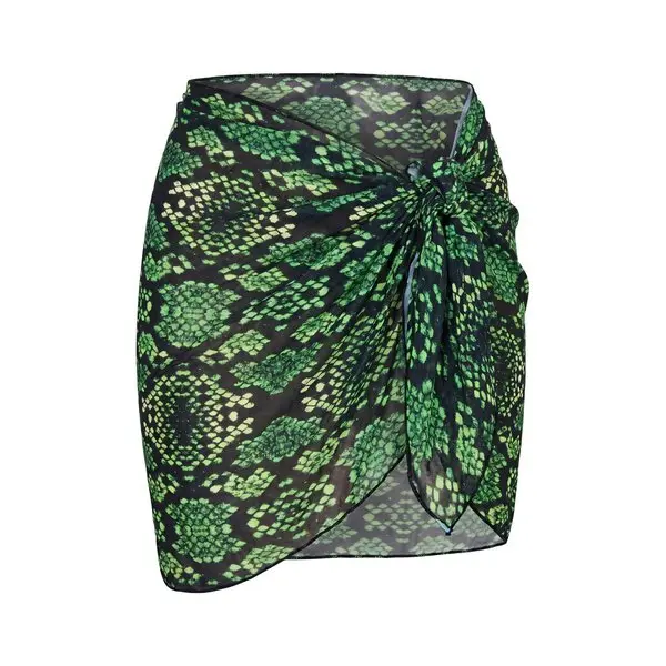 SUNKISSED Sarong Black Mamba - Green
