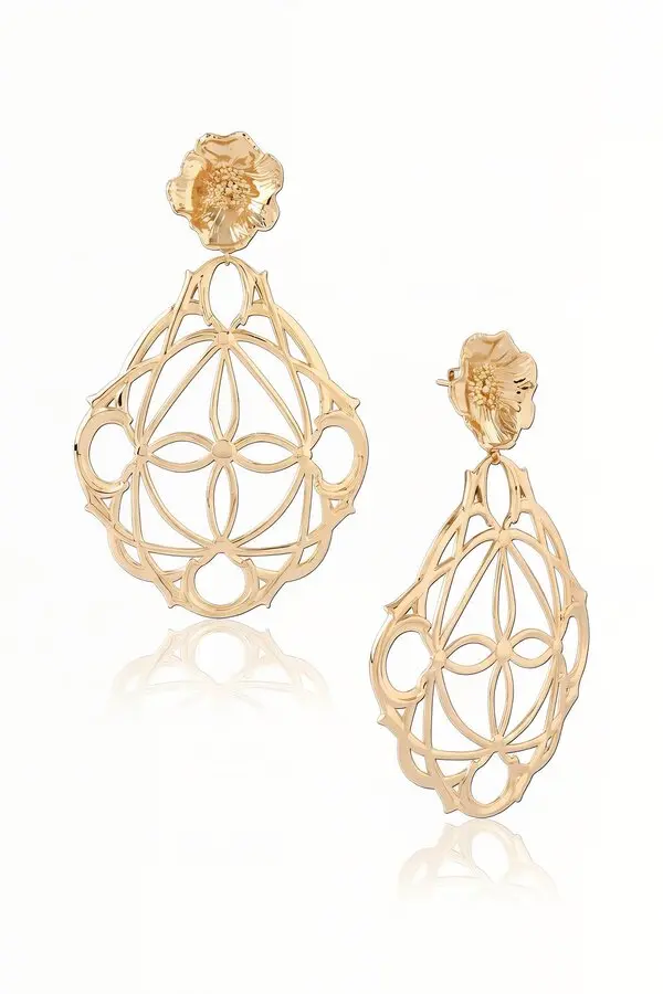 ASTOR & ORION Astra Statet Earrings - Gold