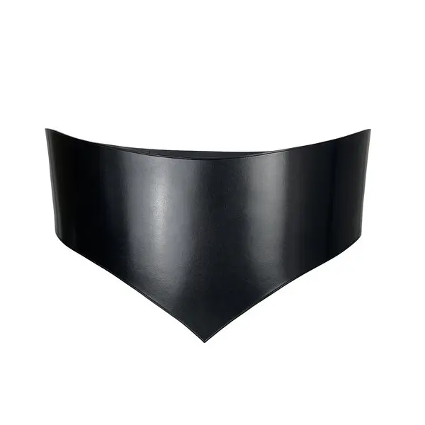 HAUTE CUIR Vixen Leather Corset Belt - Black