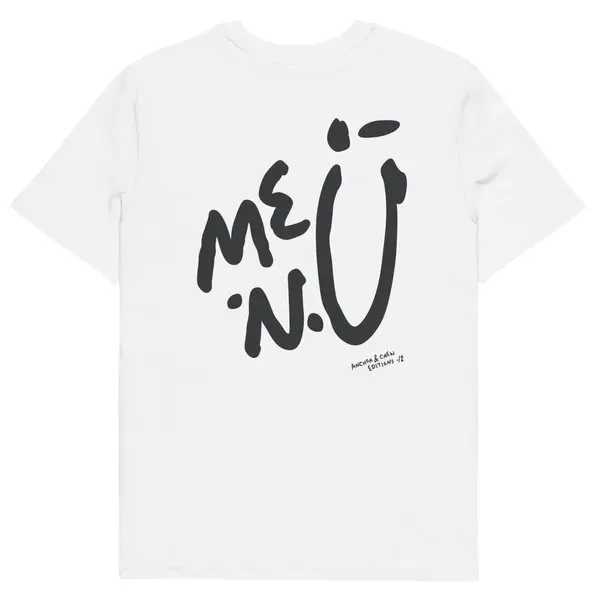 ANCHOR & CREW Twelve Me.n.u Editions Organic Cotton T-shirt - White