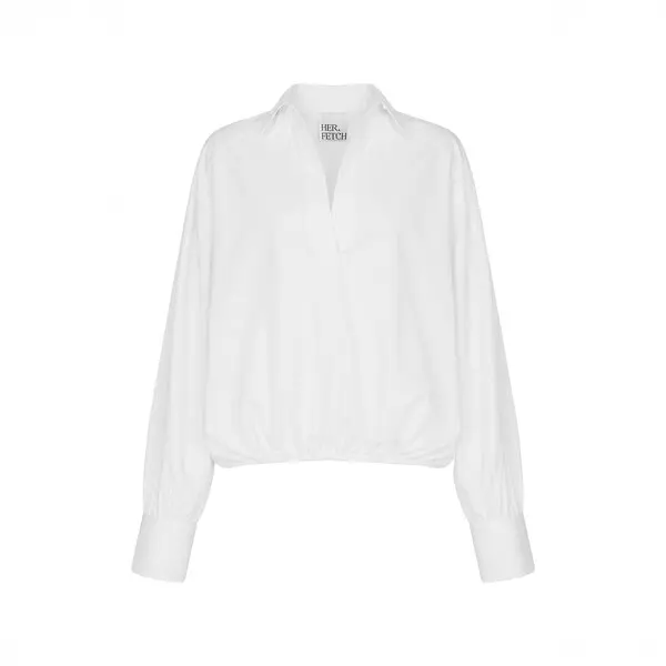 HERFETCH Oversize Basic Shirt - White