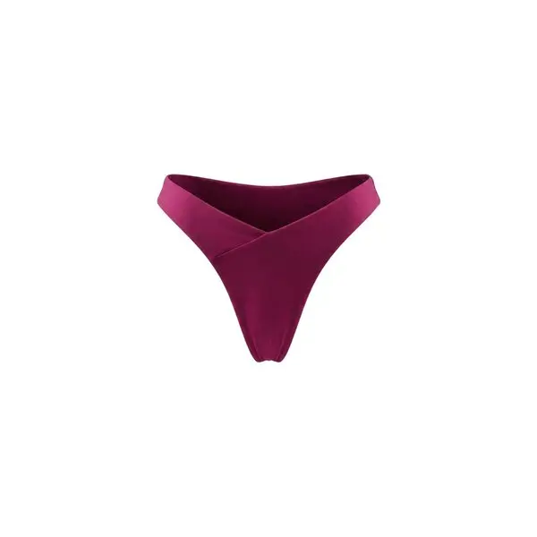 VERONI SWIM Margot V-cut Bottom - Red