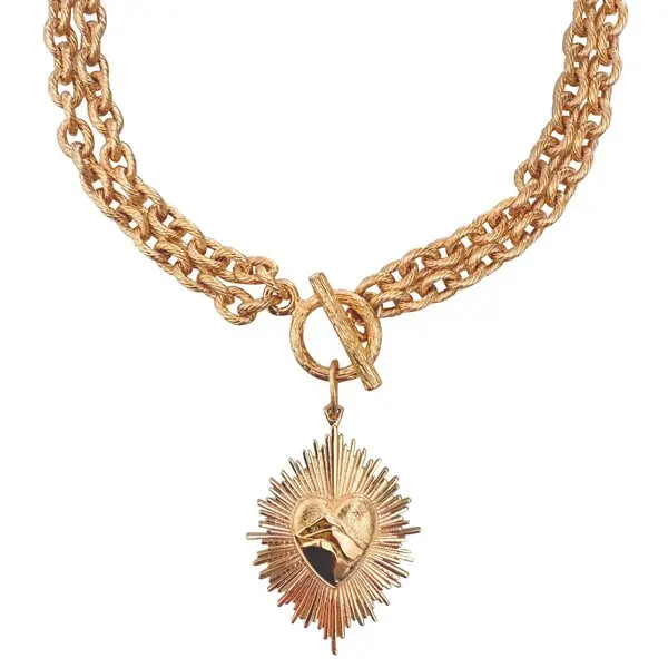 IN CAUDA VENENUM Apheia Necklace - Gold