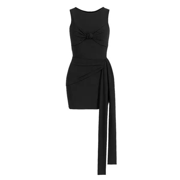 MAISON DE GALA Clara Mini Dress - Black