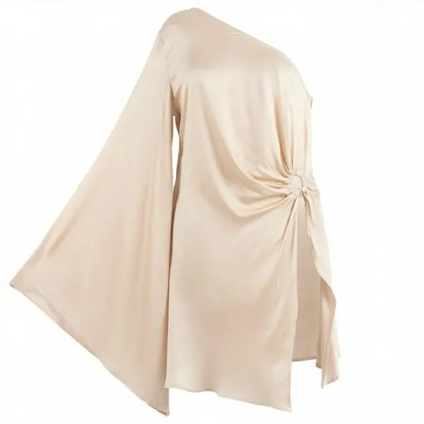 THE ETHOS STUDIO Gaia Top/mini Dress Ivory