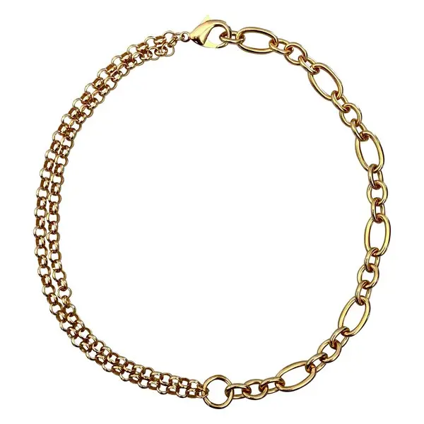 IN CAUDA VENENUM Léto Necklace - Gold