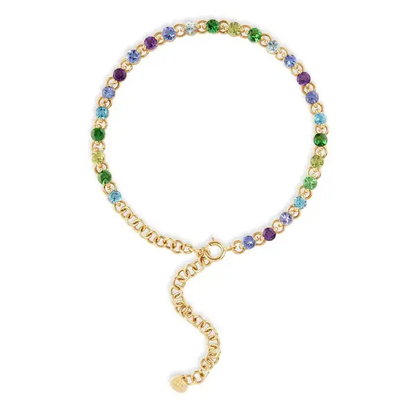 DINNY HALL Shuga Ombre Tennis Bracelet - Gold