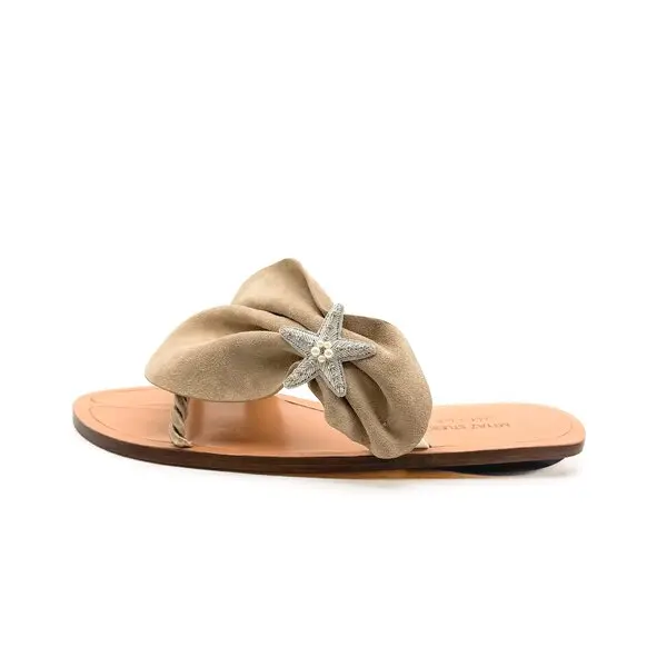 MYYAZ Neutrals Folia Sandal - Beige