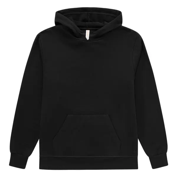 KNOWN SUPPLY 100% Organic Cotton Fleece Hoodie - Black