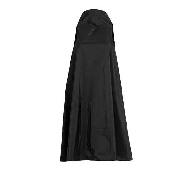 BIANCA POPP Bell Dress Short In Taffeta - Black