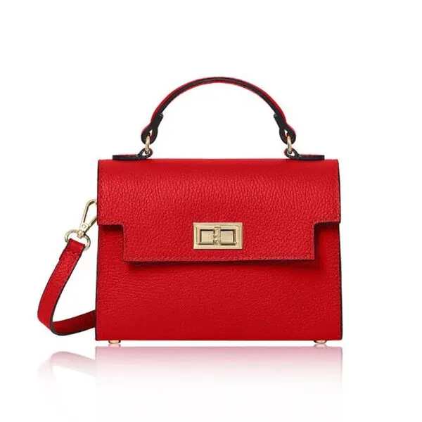 BETSY & FLOSS Forli Top Handle Handbag - Red