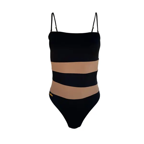 TOUCH BY ADRIANA CAROLINA Color Block One Piece
