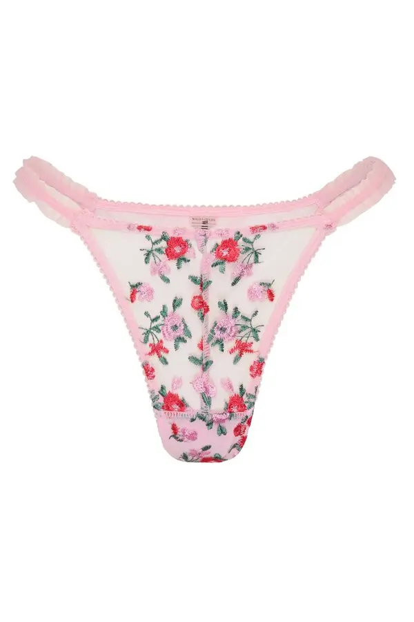 WILD LOVERS LONDON Suzette Thong - Pink