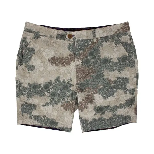 LORDS OF HARLECH John Lux Garden Camo Khaki - Brown