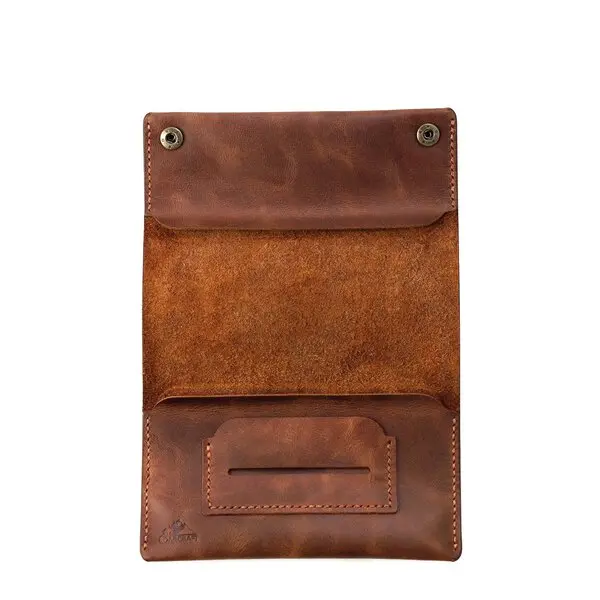 ROARCRAFT Leather Tobacco Pouch Tobacco - Brown