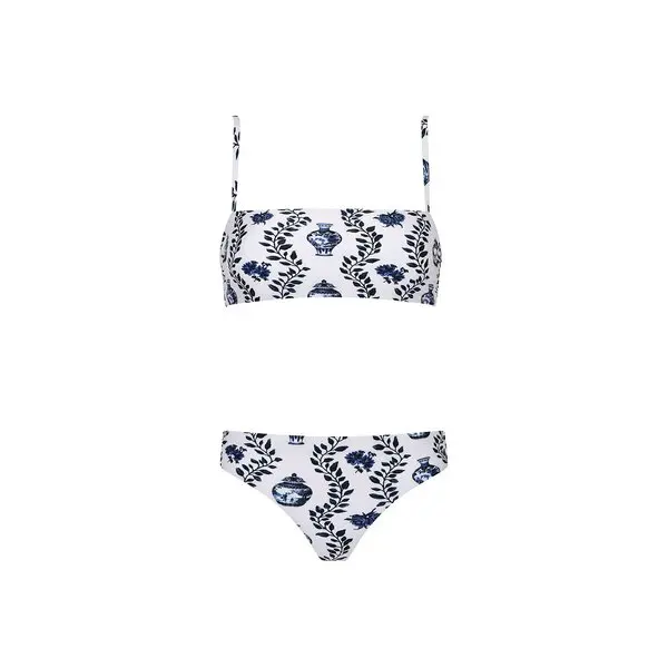 AGUACLARA Dynastie Bandeau Top Hipster Bottom - Blue