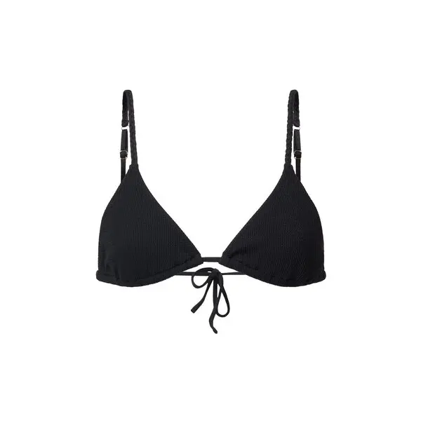 AQVA SWIMWEAR Tortuga Bikini Top - Black