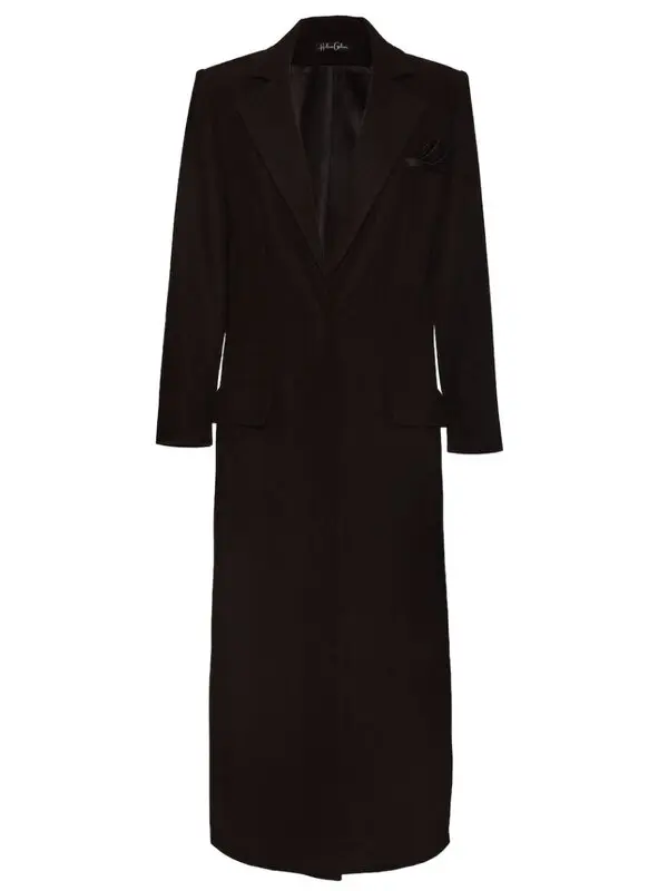 HELENE GALWAS Bahira Cashmir Coat - Black