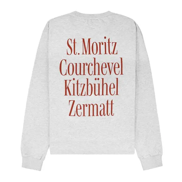 VELD Beverly Ski Tour Long Sleeve T-shirt - Grey