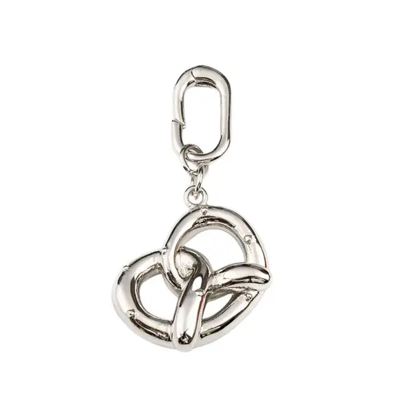 THEANIMALS Pretzel Charme Rhodium - Silver