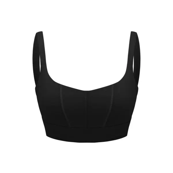 PCFG Bra With Stitch Detail - Black