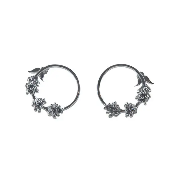 LAVANTA Castor Earrings - Silver