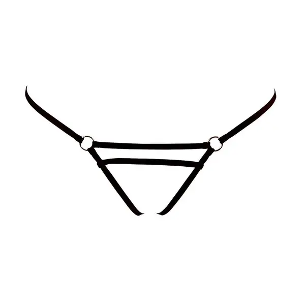 MY MOKONDO Bikini Simple Strap Harness - Black