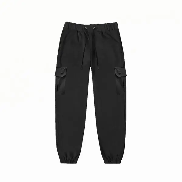 KAPTURE Side Pocket Travel Jogger Pants - Black