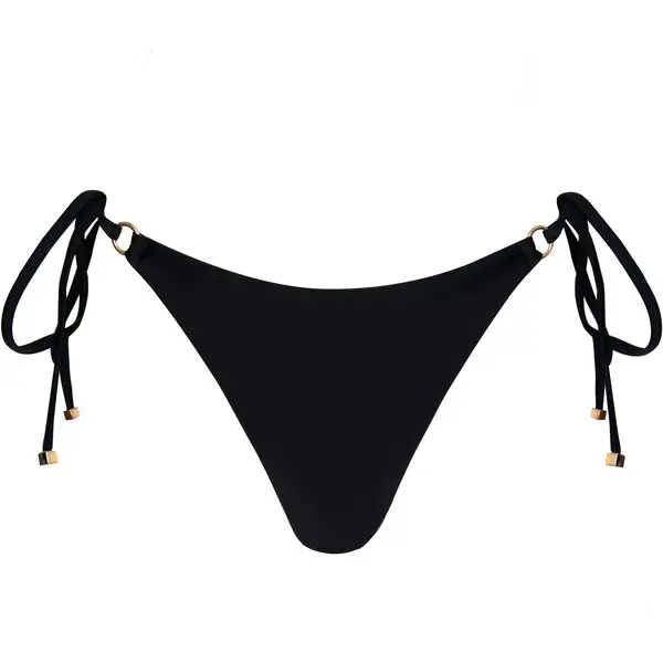 ENEZ SWIM Lucia Thong Bottom - Black
