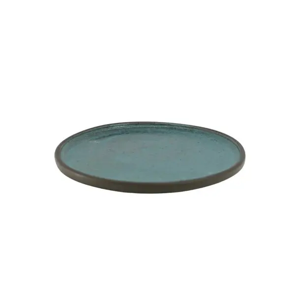 ANATOLIACRAFT Hic Ceramics Xs Olive Forest Round Plate - Green