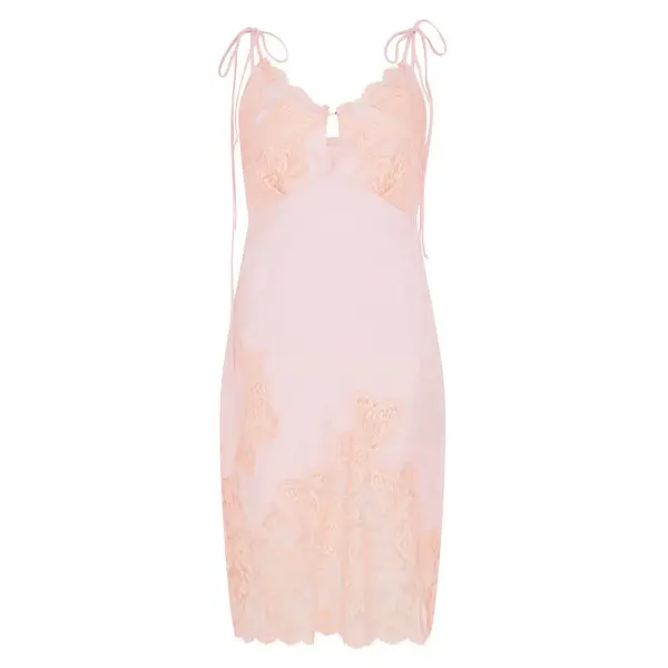 LISA THE LABEL Le Jardin Papillon Slip Dress - Pink