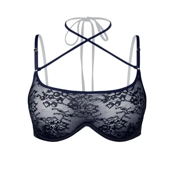 MONIQUE MORIN LINGERIE Rush Wired Bra - Black
