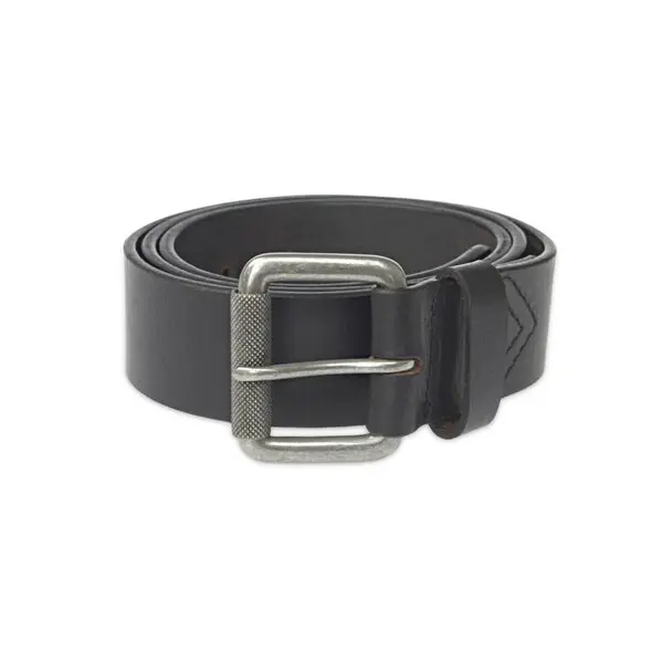 VIDA VIDA Handmade Leather Jeans Belt - Black