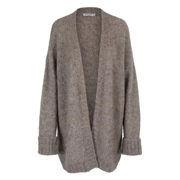 TIRILLM Cessa" Long Cardigan - Brown