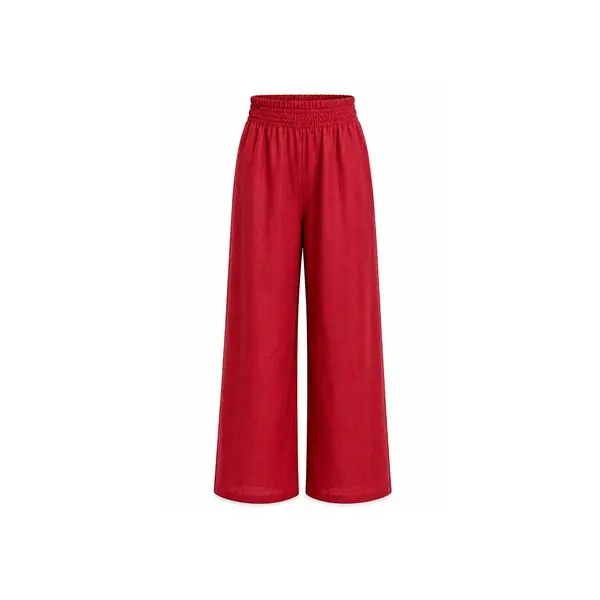 MARIELĒ Anna Trousers - Red