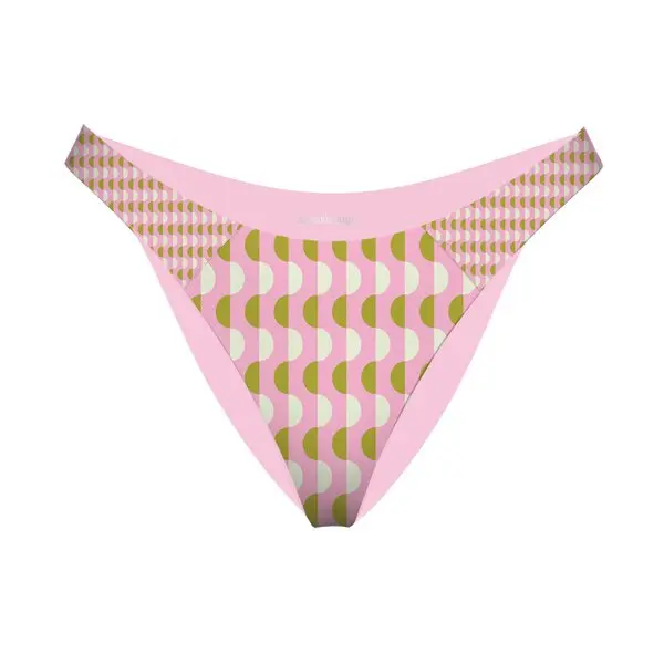 BLACKBOUGH SWIM Kate Classic Cheeky Bottoms / Slopes - Pink
