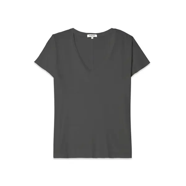 NOEND Supima Cotton V Neck Tee - Grey