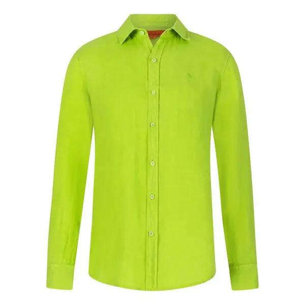 MAISON TANGERINE Kiwi Linen Shirt For - Green