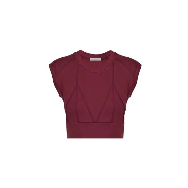 THE KOOZY Neva Top In Burgundy - Red