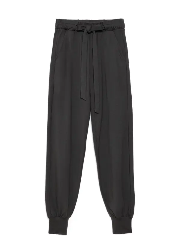 WEARTWO LONDON Siren Cuffed Leg Trousers, Olive - Green
